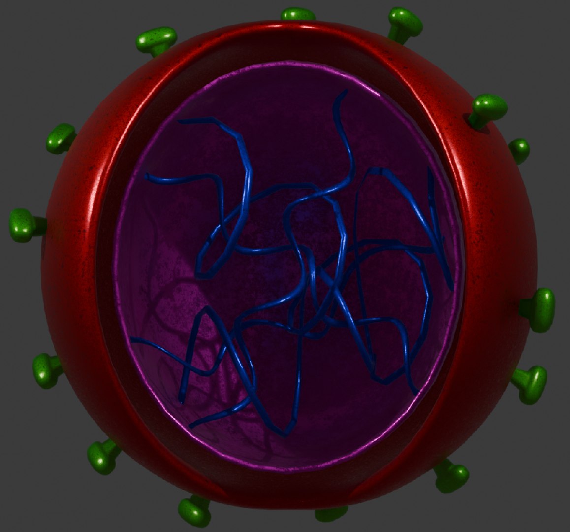 3D Virus 3D - TurboSquid 2281075