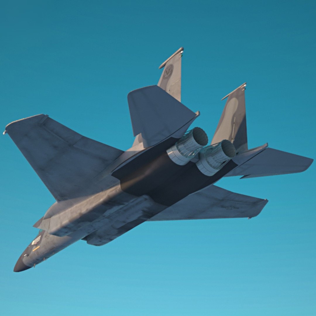 3D mcdonnell douglas f-15 - TurboSquid 1408687