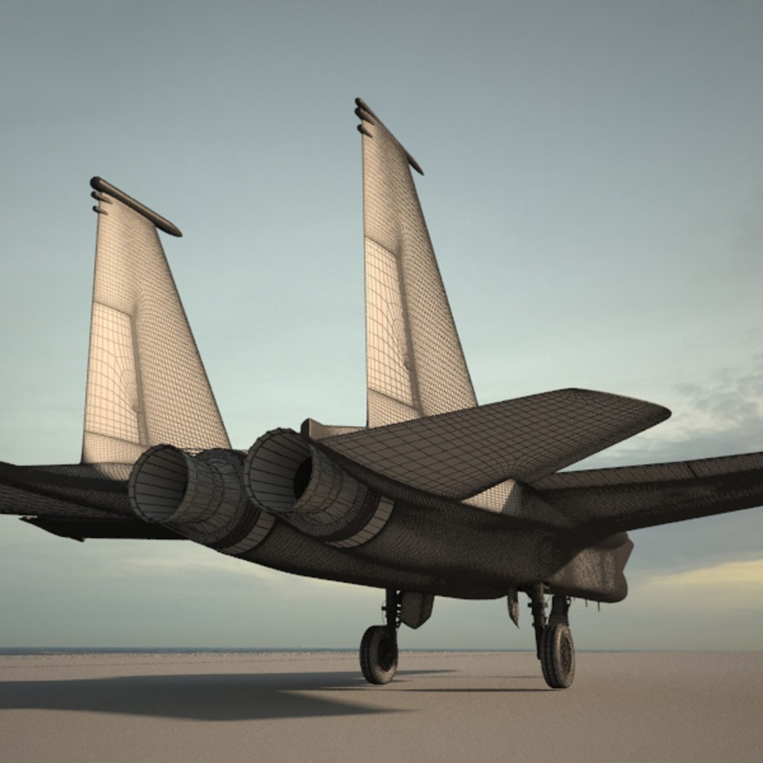3D mcdonnell douglas f-15 - TurboSquid 1408687