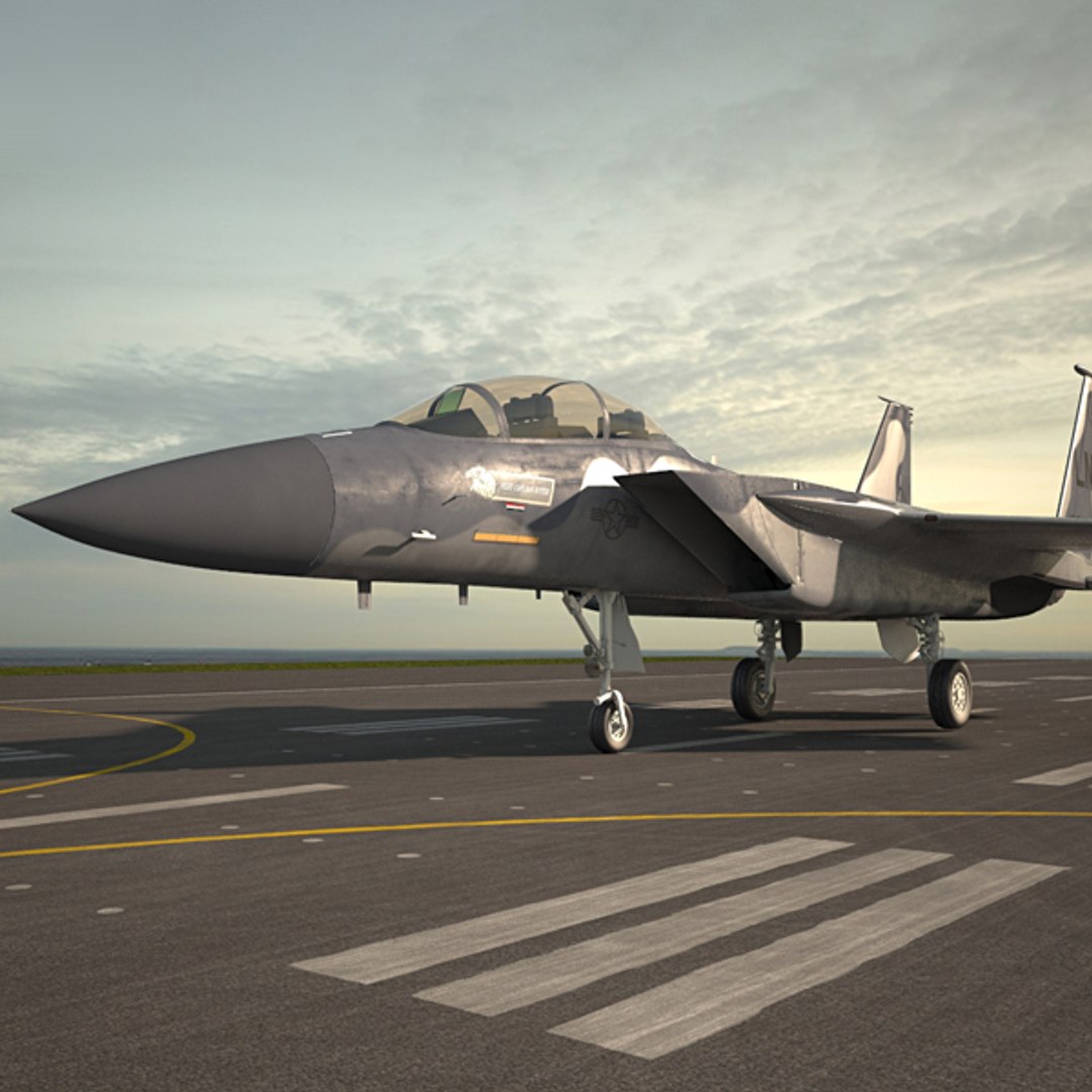 3D mcdonnell douglas f-15 - TurboSquid 1408687