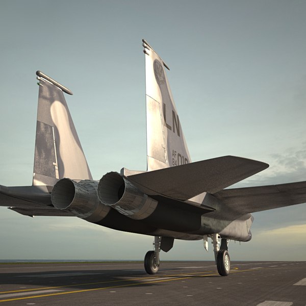 3D mcdonnell douglas f-15 - TurboSquid 1408687