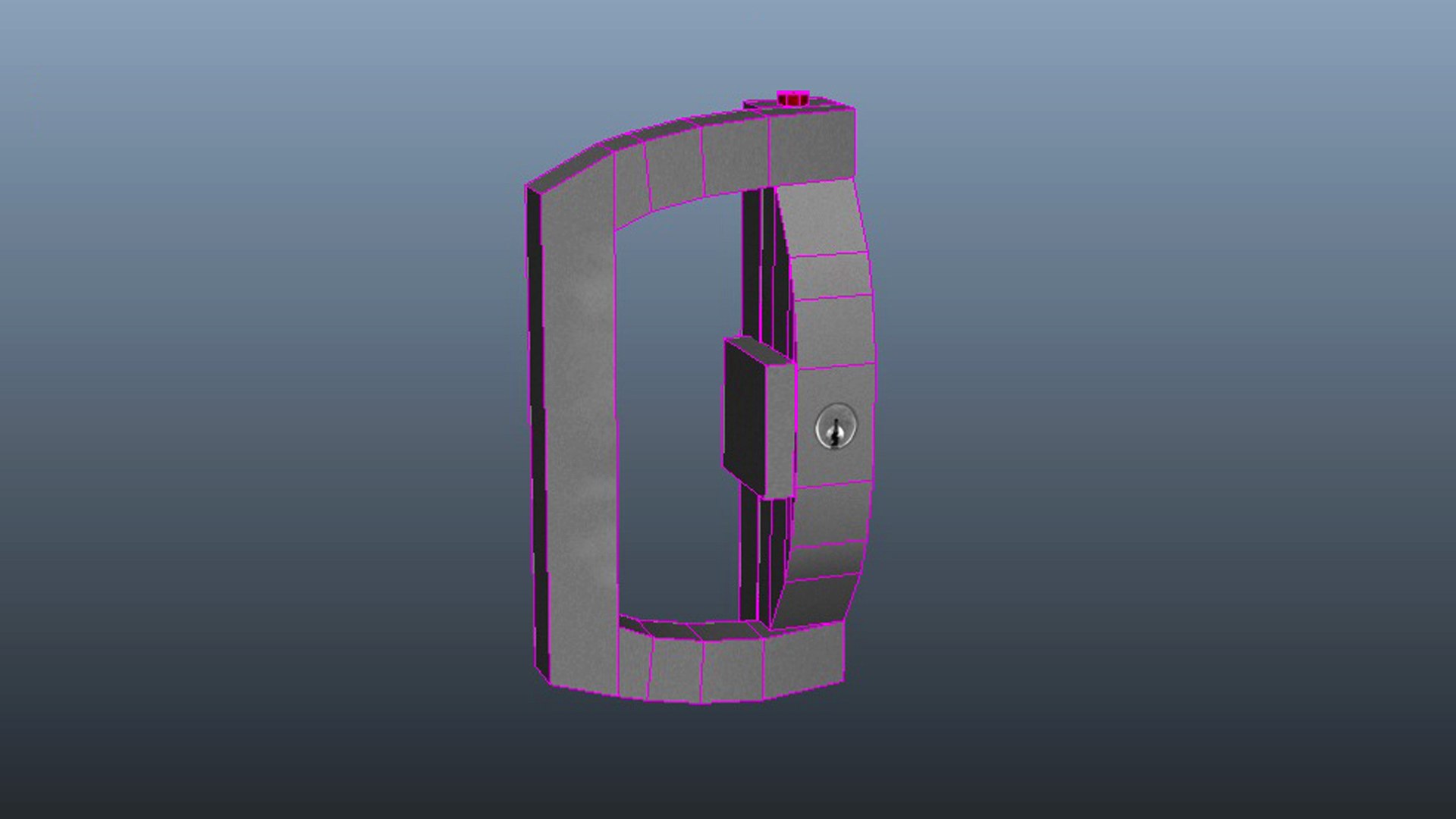 Door Handle Sliding 3D Model - TurboSquid 1831630