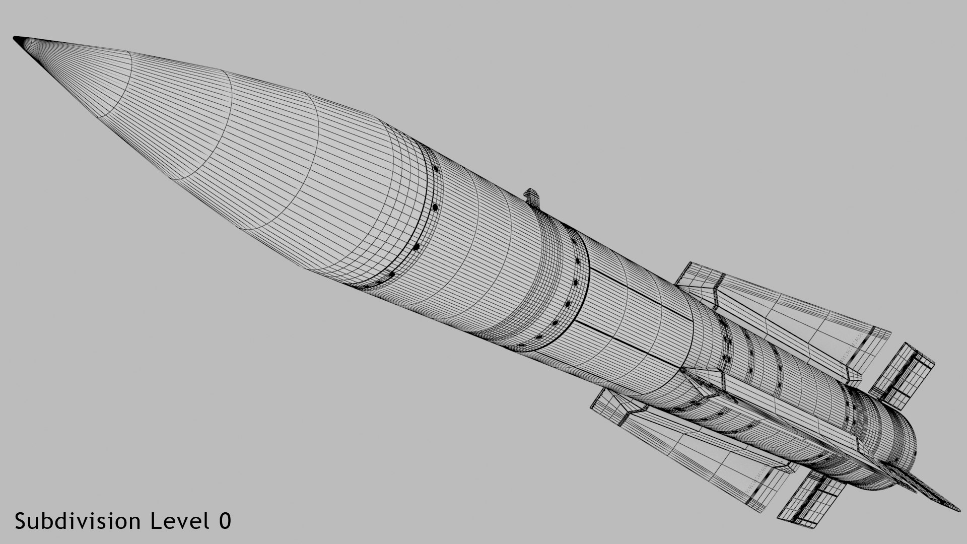 3D Aim-54c Phoenix Missile Model - TurboSquid 1417070