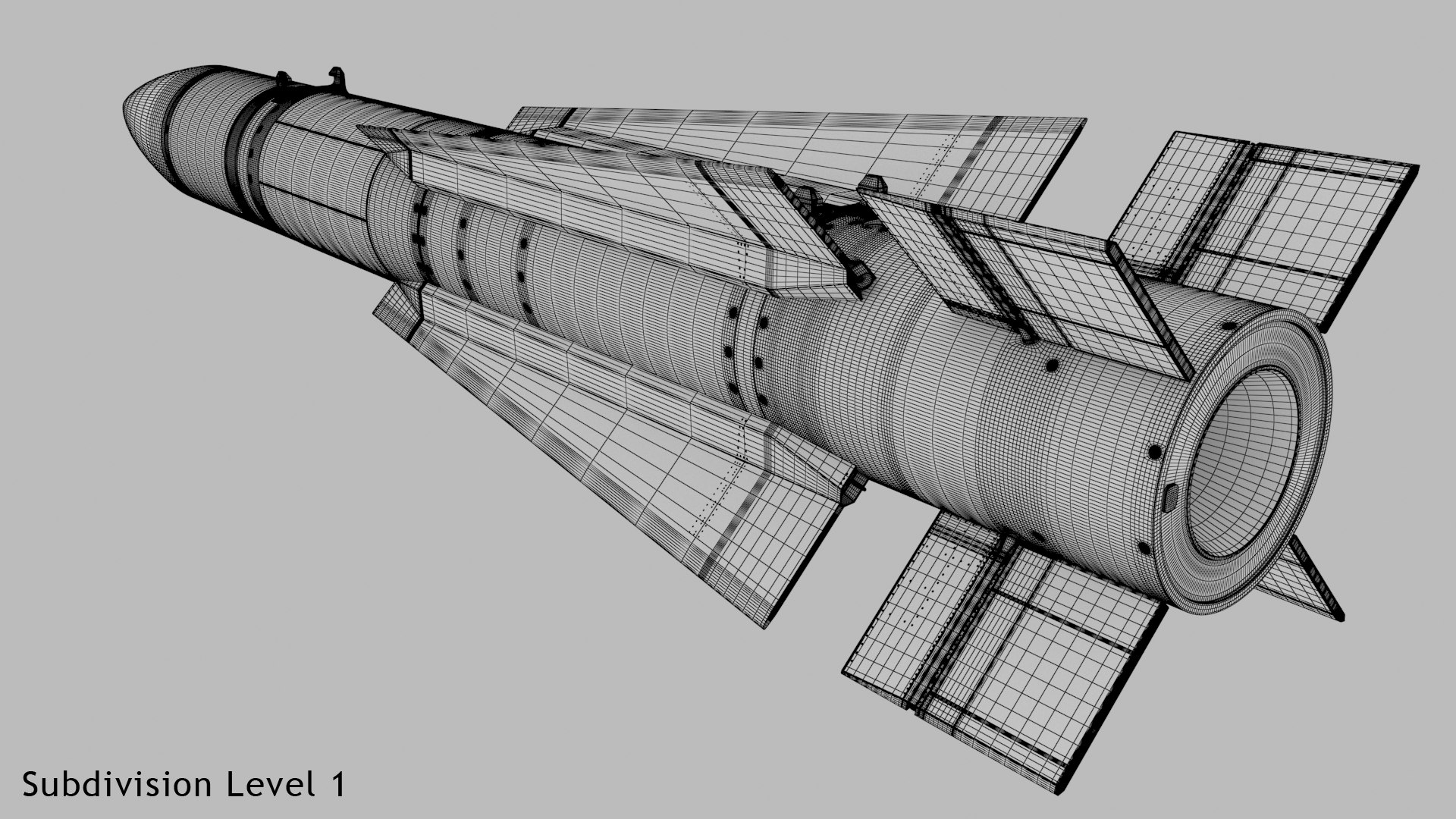 3D aim-54c phoenix missile model - TurboSquid 1417070
