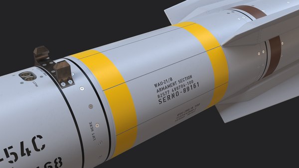 3D aim-54c phoenix missile model - TurboSquid 1417070