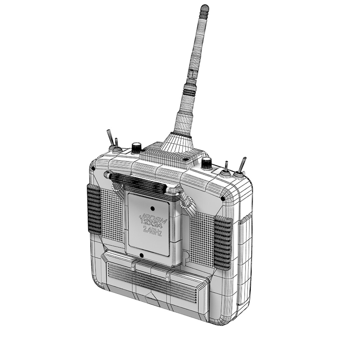 Transmitter Jr-12x Dsm 3d 3ds