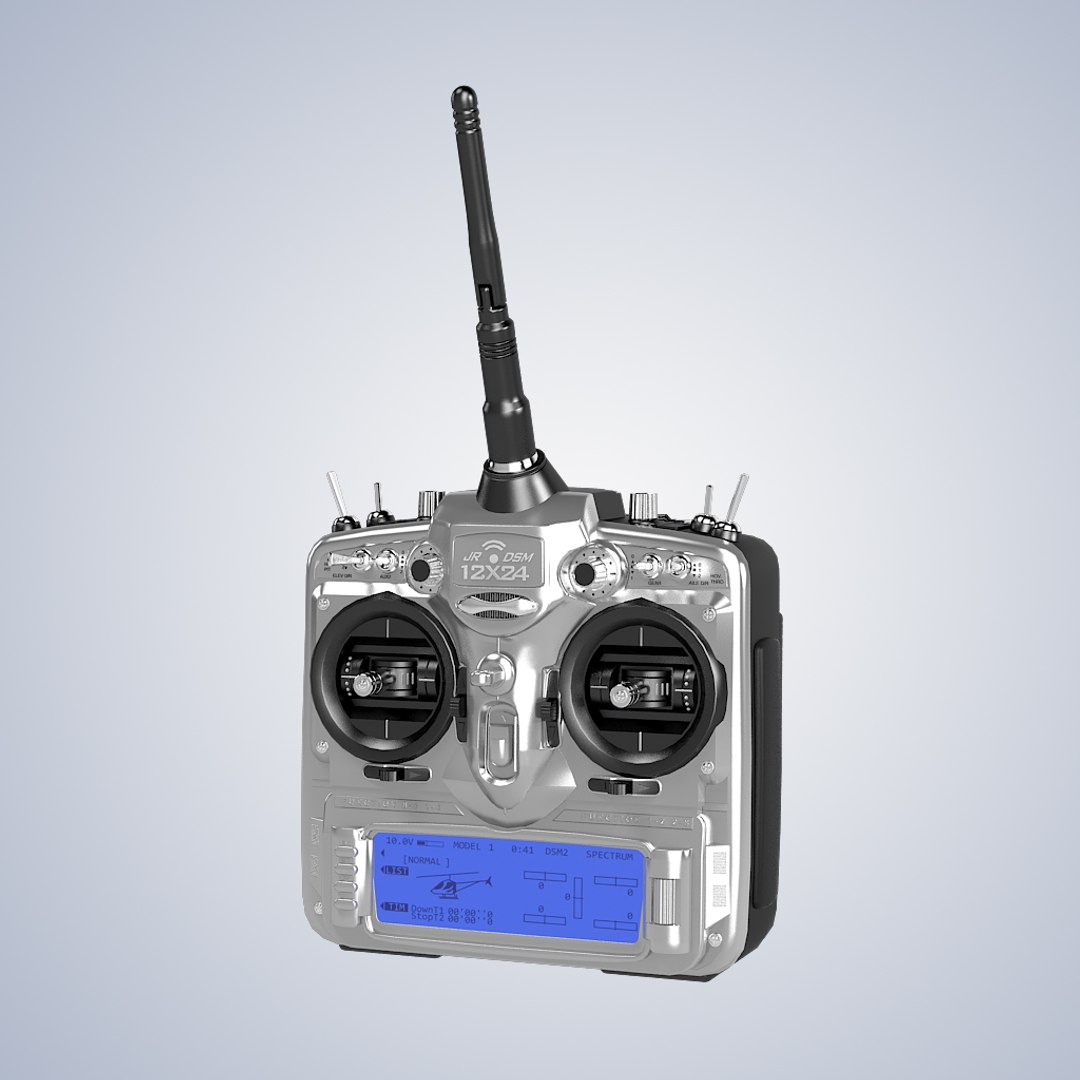 Transmitter Jr-12x Dsm 3d 3ds