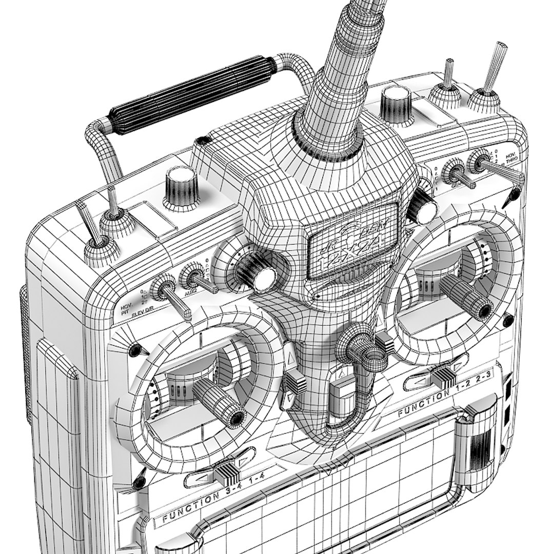 Transmitter Jr-12x Dsm 3d 3ds