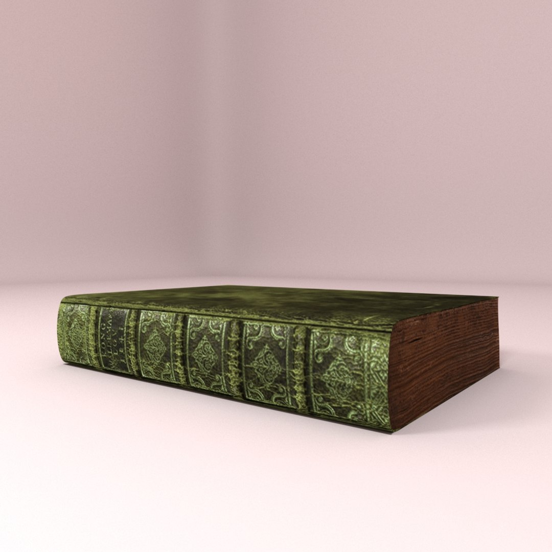 3D Old Book Model - TurboSquid 1403972