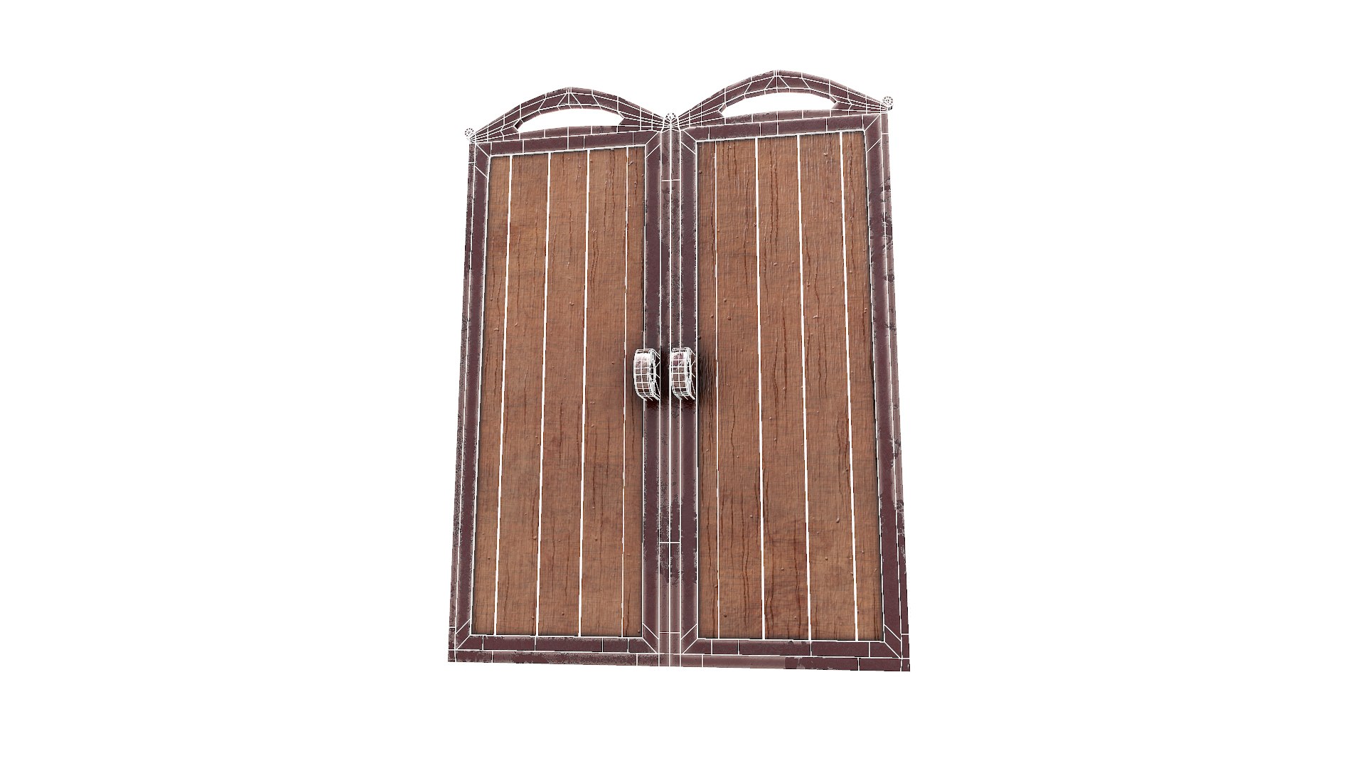 3D Antique Wooden Almirah Pbr Model - TurboSquid 1582733