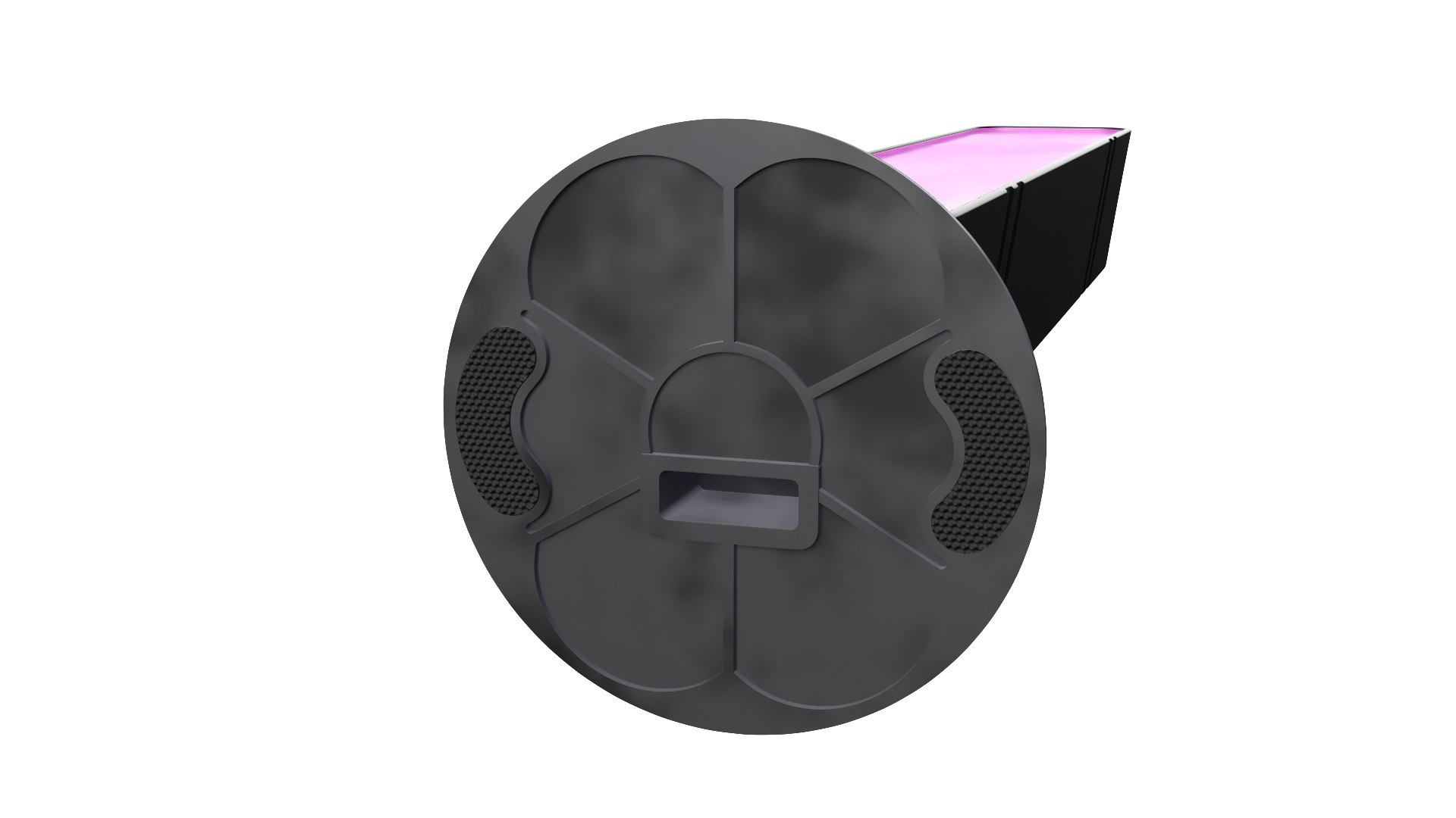 3D Vertical Purple Backlight Lamp - TurboSquid 2202037