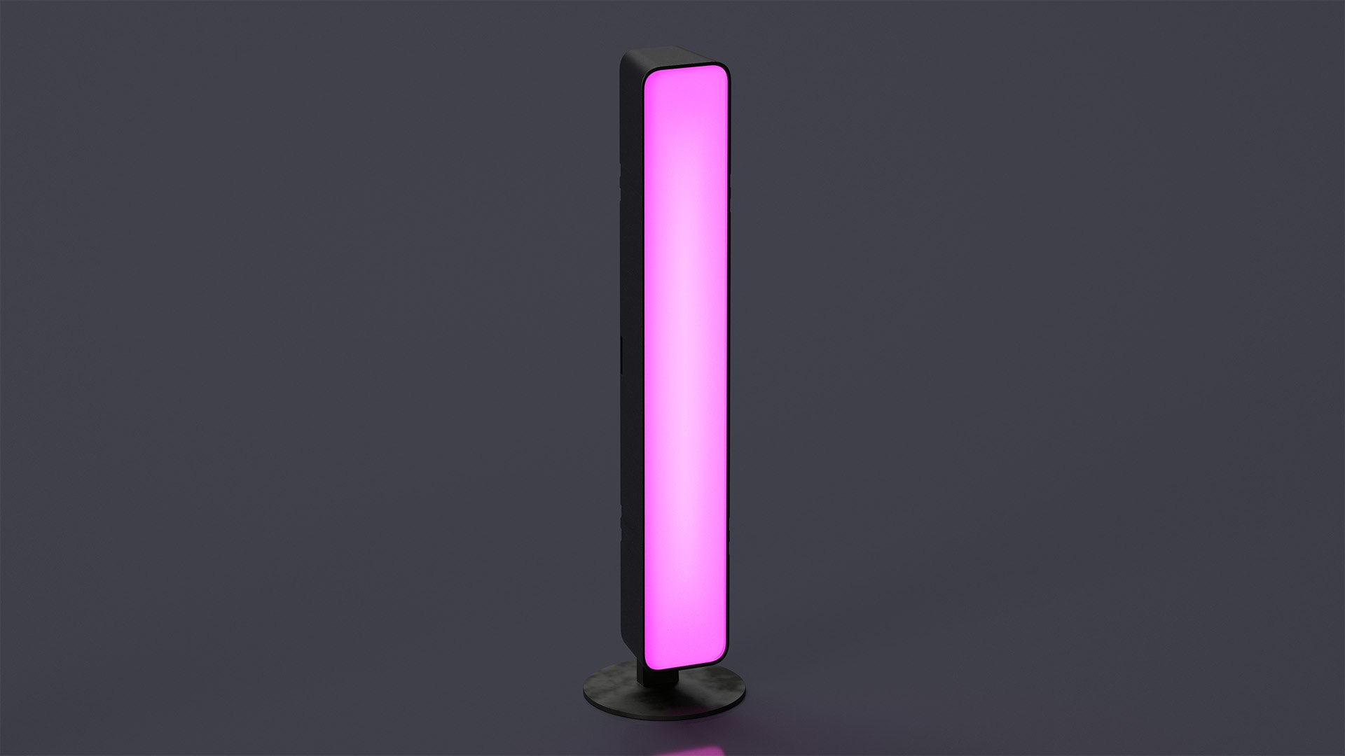 3D Vertical Purple Backlight Lamp - TurboSquid 2202037