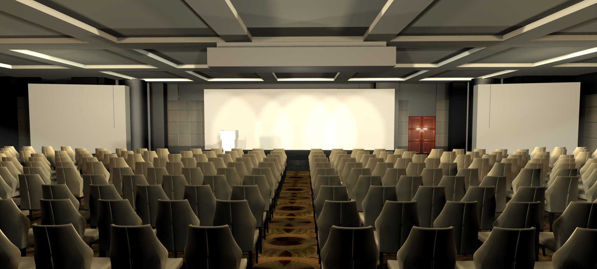 3d Model Event Ball Room