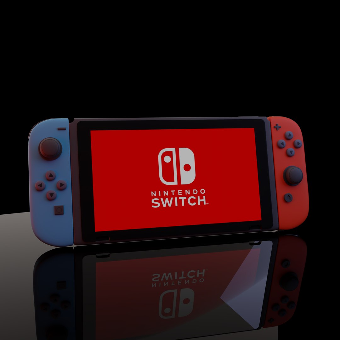 3D Nintendo Switch Game - TurboSquid 2065557