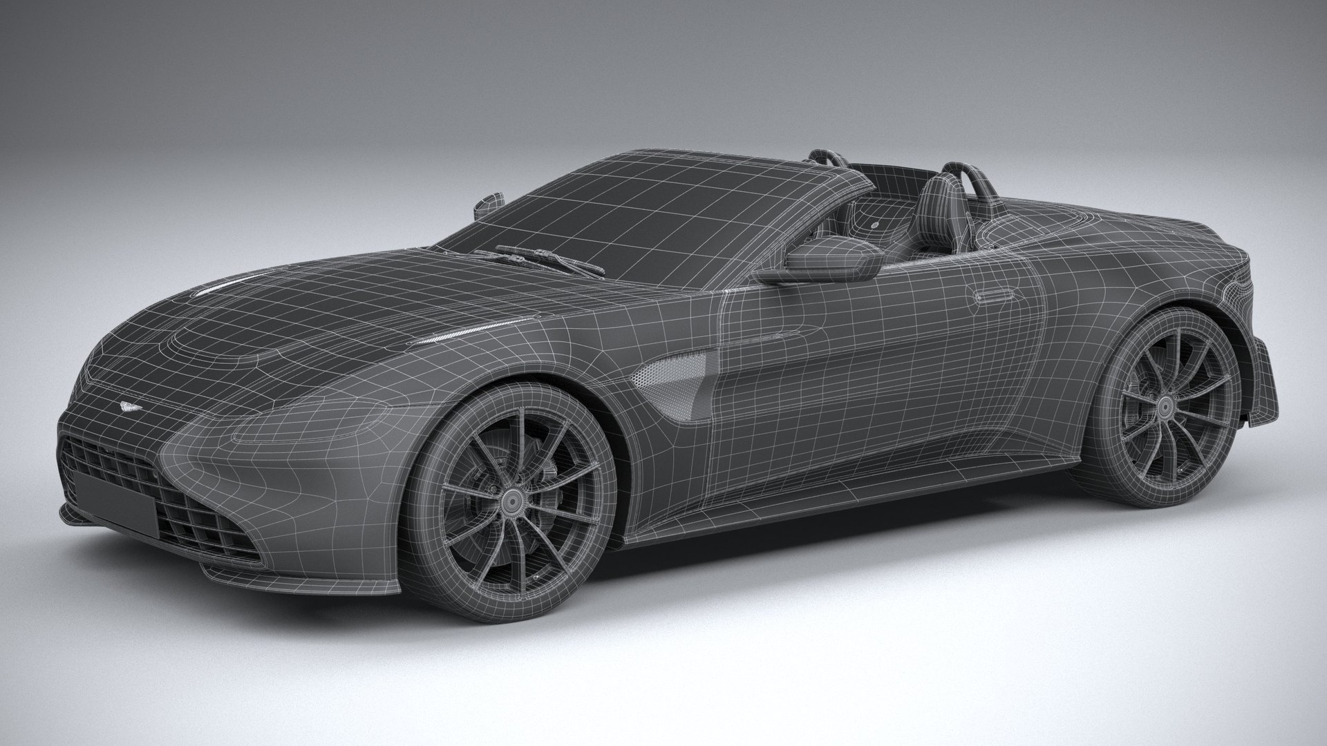 Aston Martin Vantage 3D Model - TurboSquid 1529445