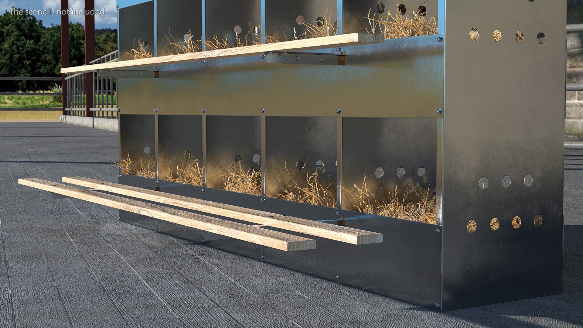 Chicken Nesting Boxes Collection 3D - TurboSquid 2093628