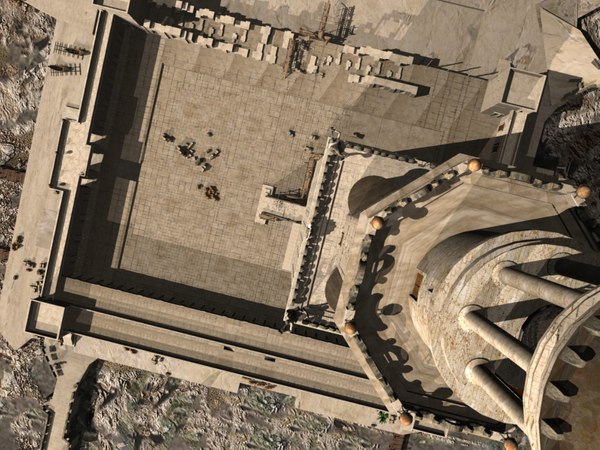 wonders lighthouse alexandria pharos 3d model