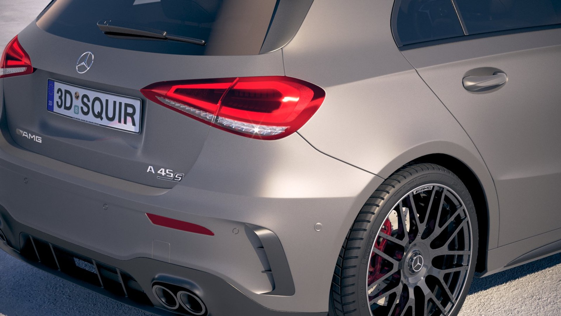 Mercedes-benz A45 S Model - TurboSquid 1427762