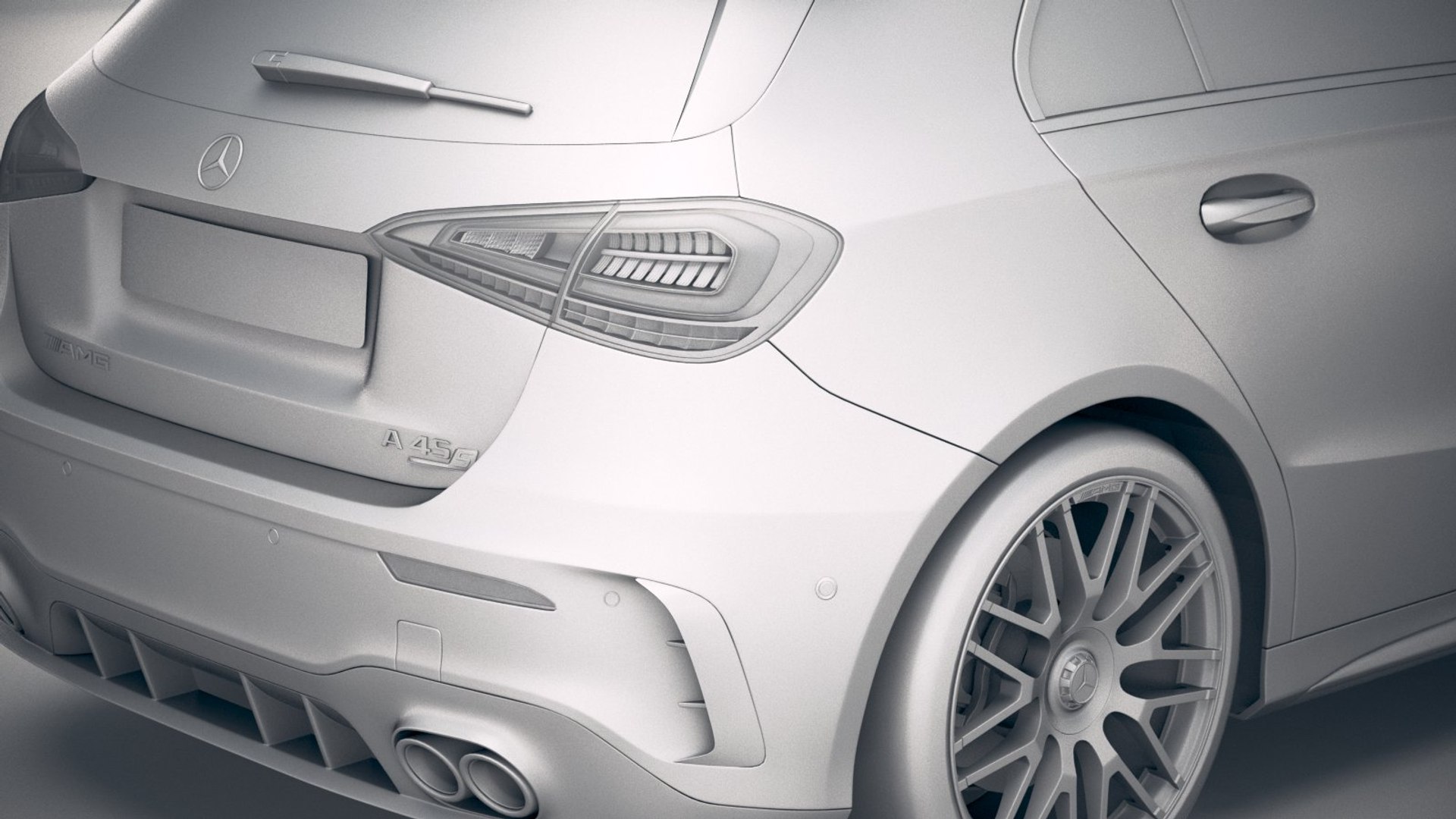 Mercedes-benz a45 s model - TurboSquid 1427762