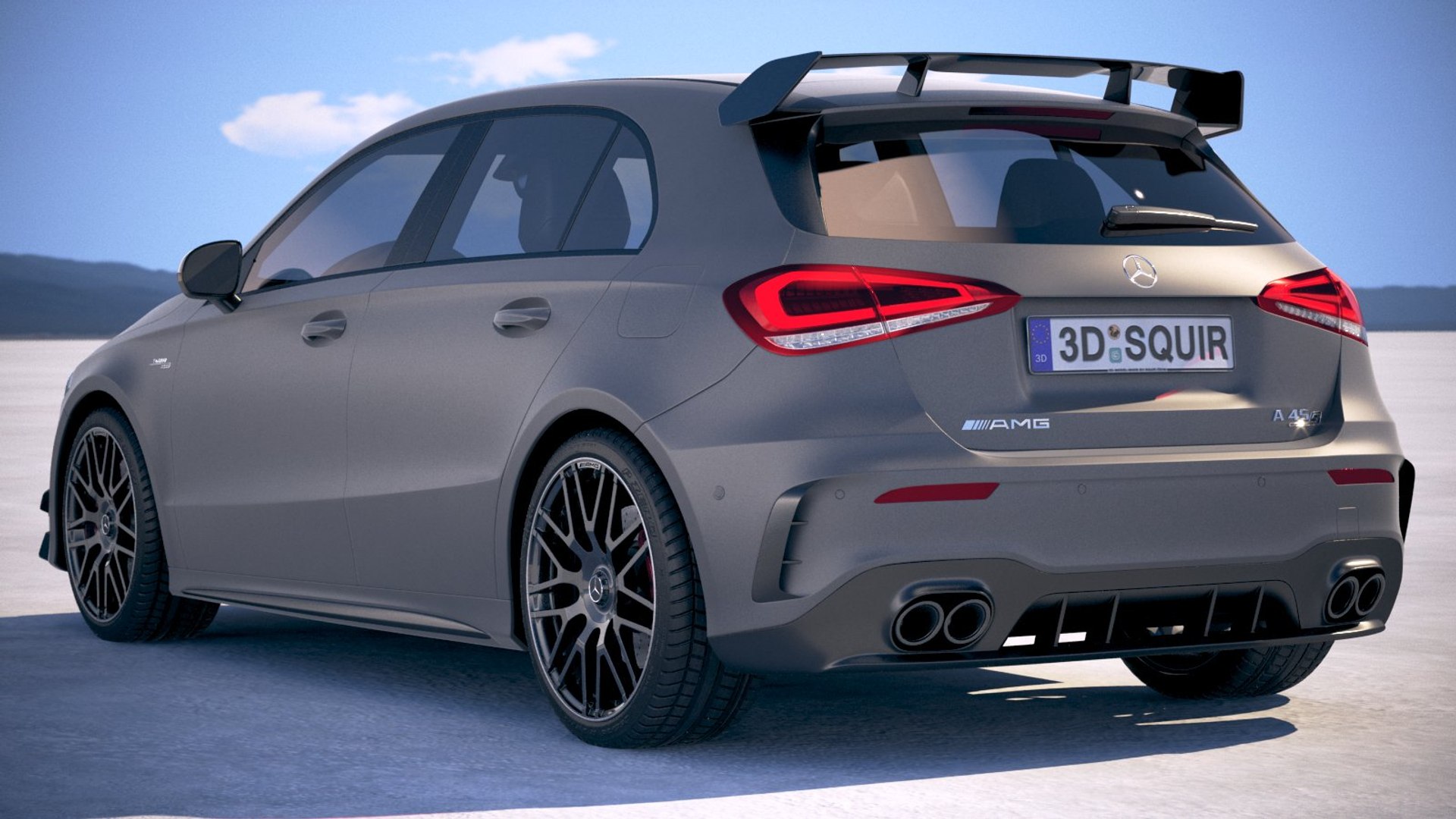Mercedes-benz a45 s model - TurboSquid 1427762