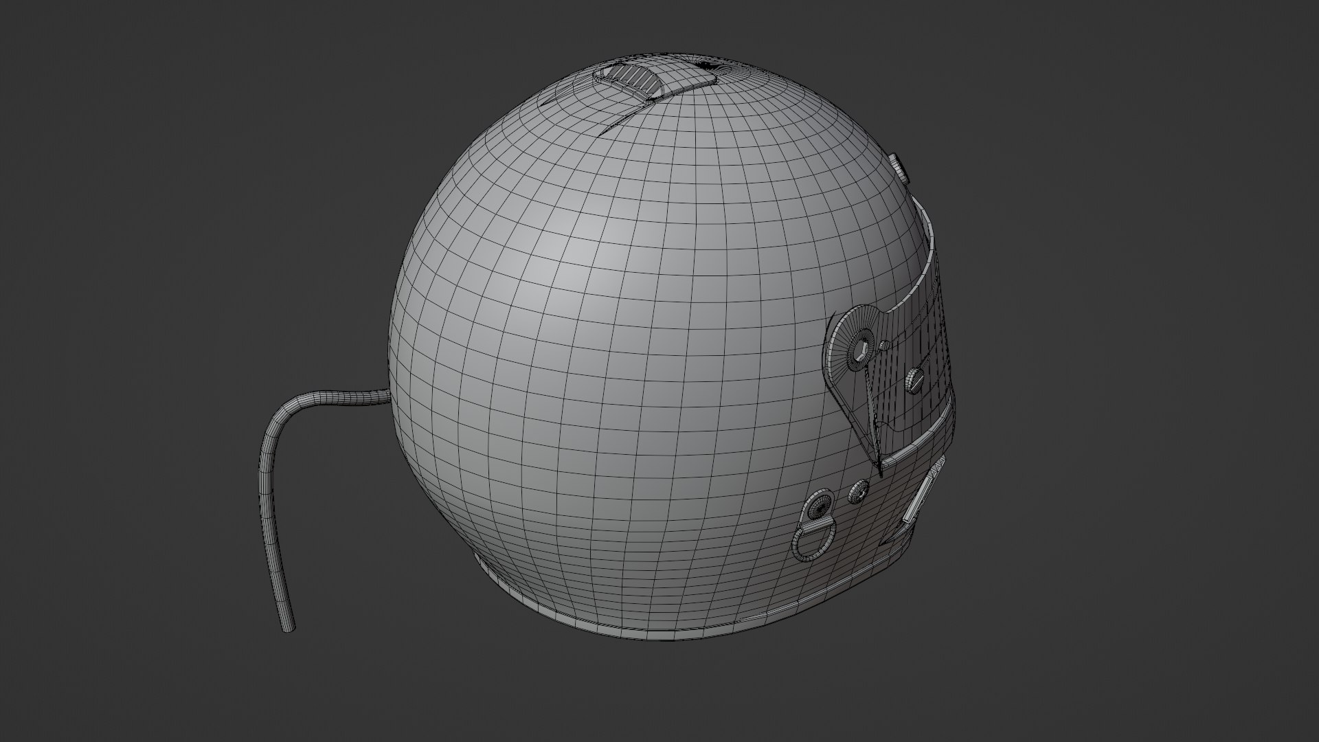 Bell AFX-1 Racing Helmet 3D Model - TurboSquid 2184950