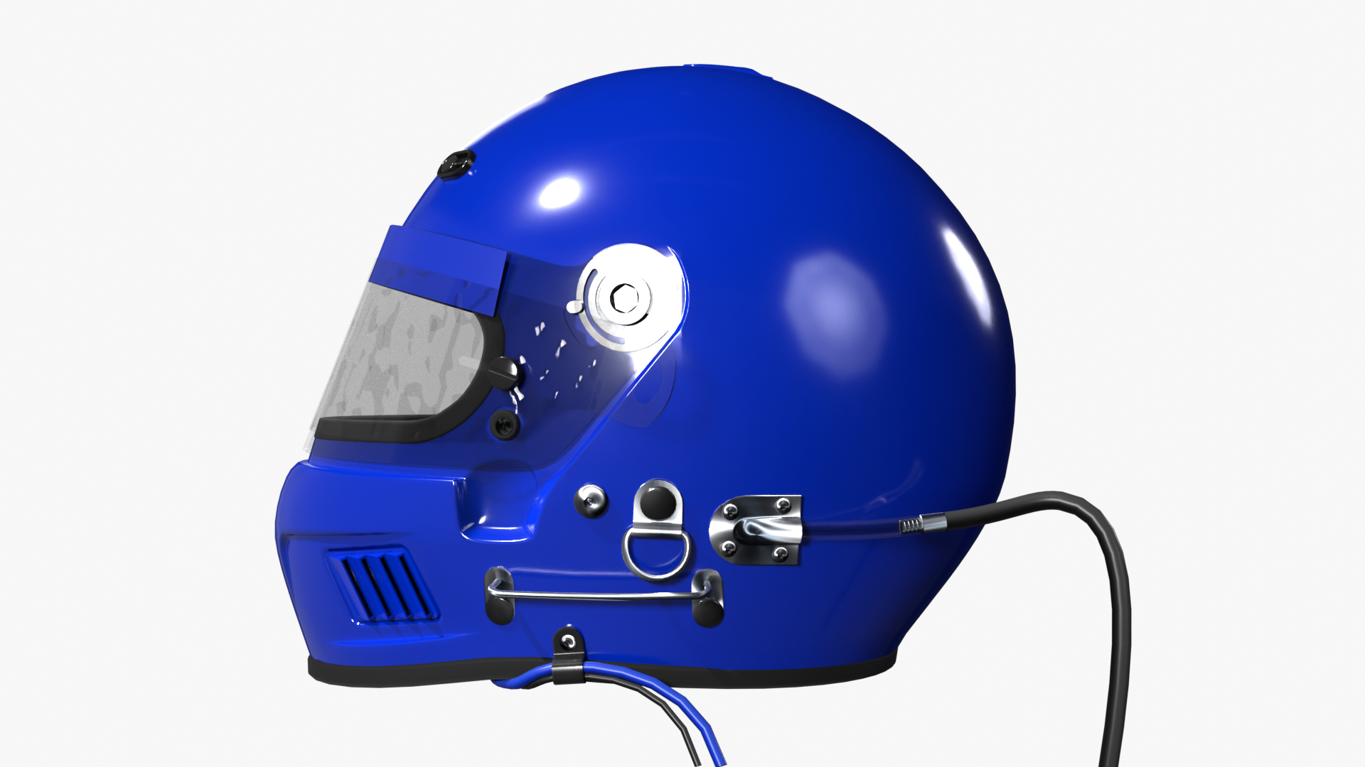 Bell AFX-1 Racing Helmet 3D Model - TurboSquid 2184950