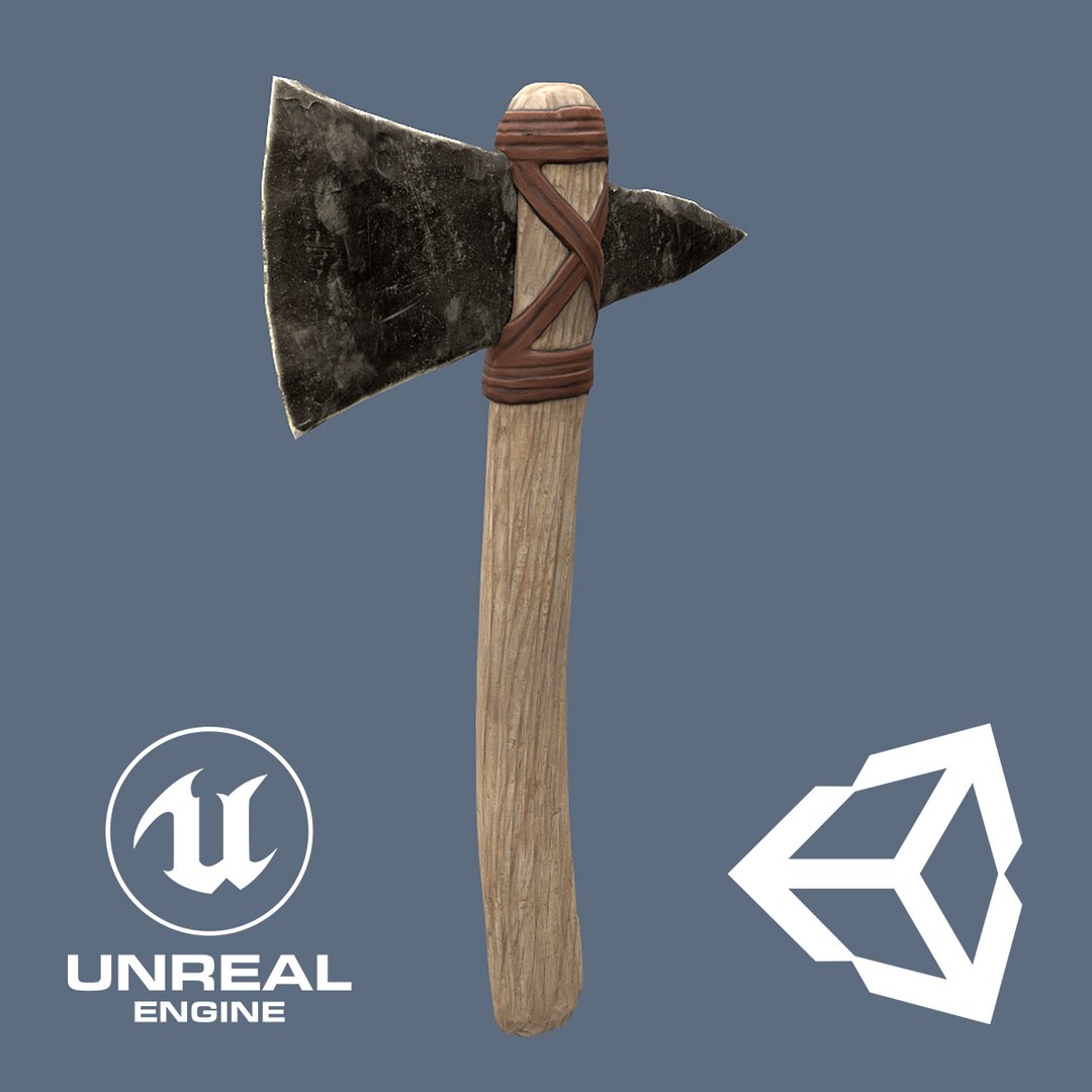 3D ancient stone axe model - TurboSquid 1367426