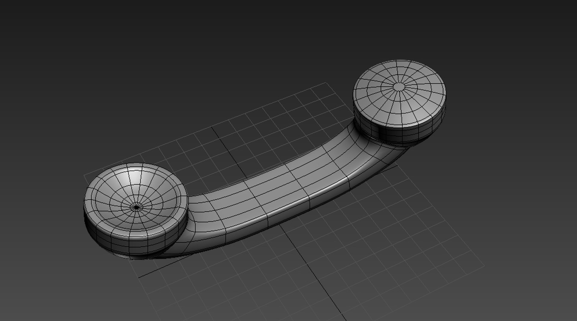Telephone Handle 3D Model - TurboSquid 1245878