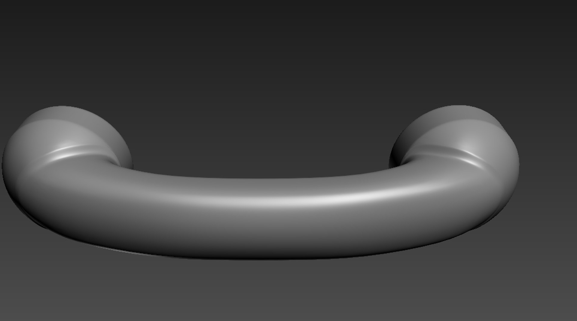 Telephone Handle 3D Model - TurboSquid 1245878