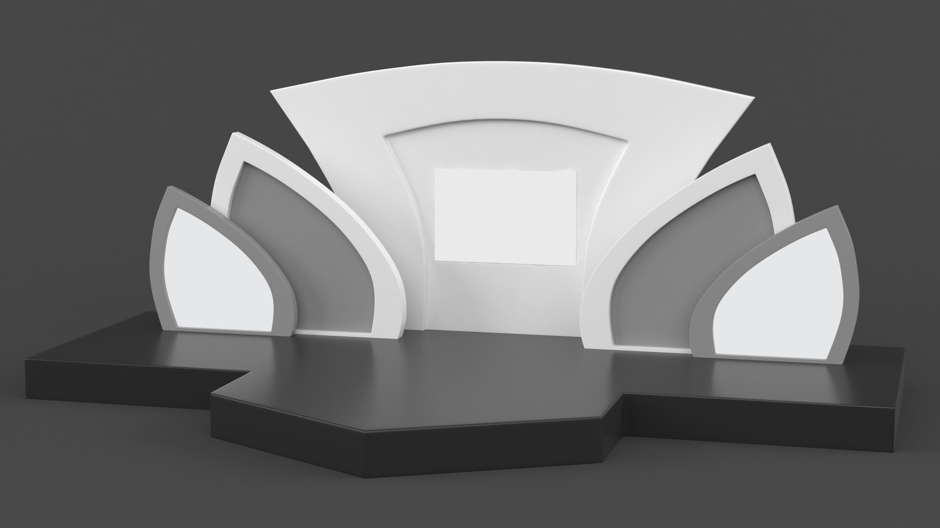 Free 3D Empty Stage Design - TurboSquid 2326816