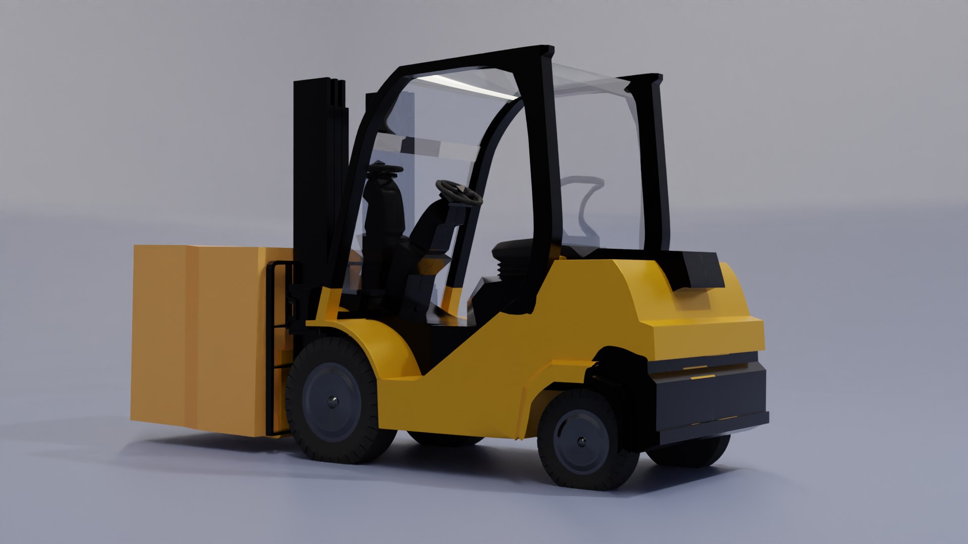 3D Forklift - TurboSquid 1974715