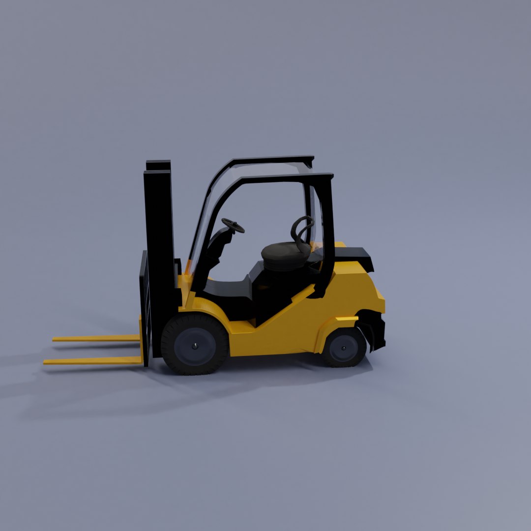 3D Forklift - TurboSquid 1974715
