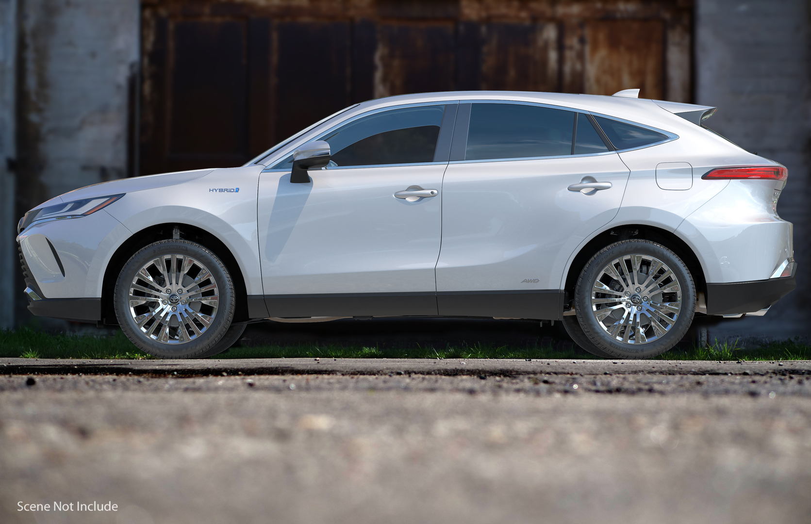 3D hybrid suv toyota venza - TurboSquid 1625203