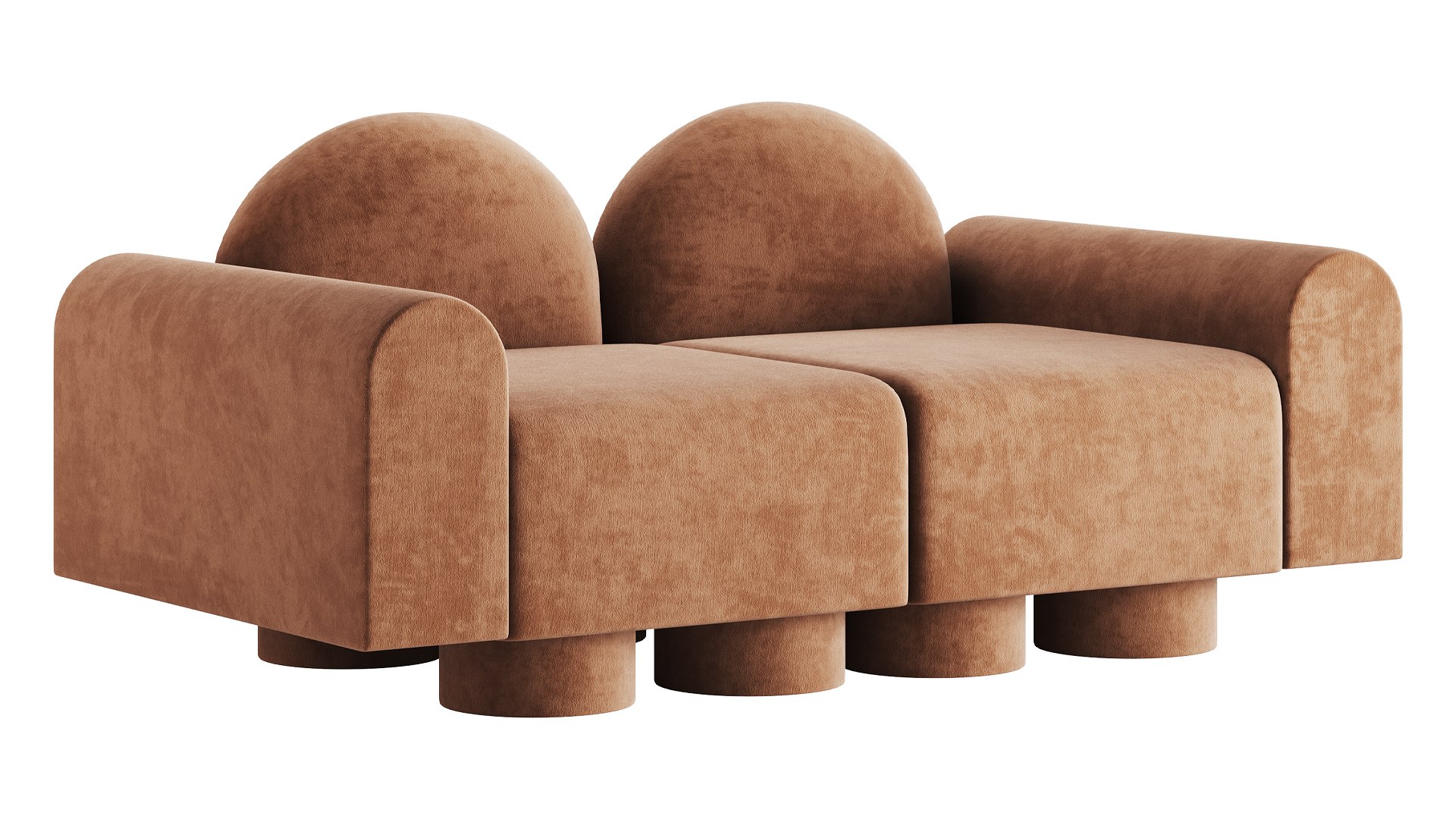 3D MILLESIME 2P SOFA - TurboSquid 2248239