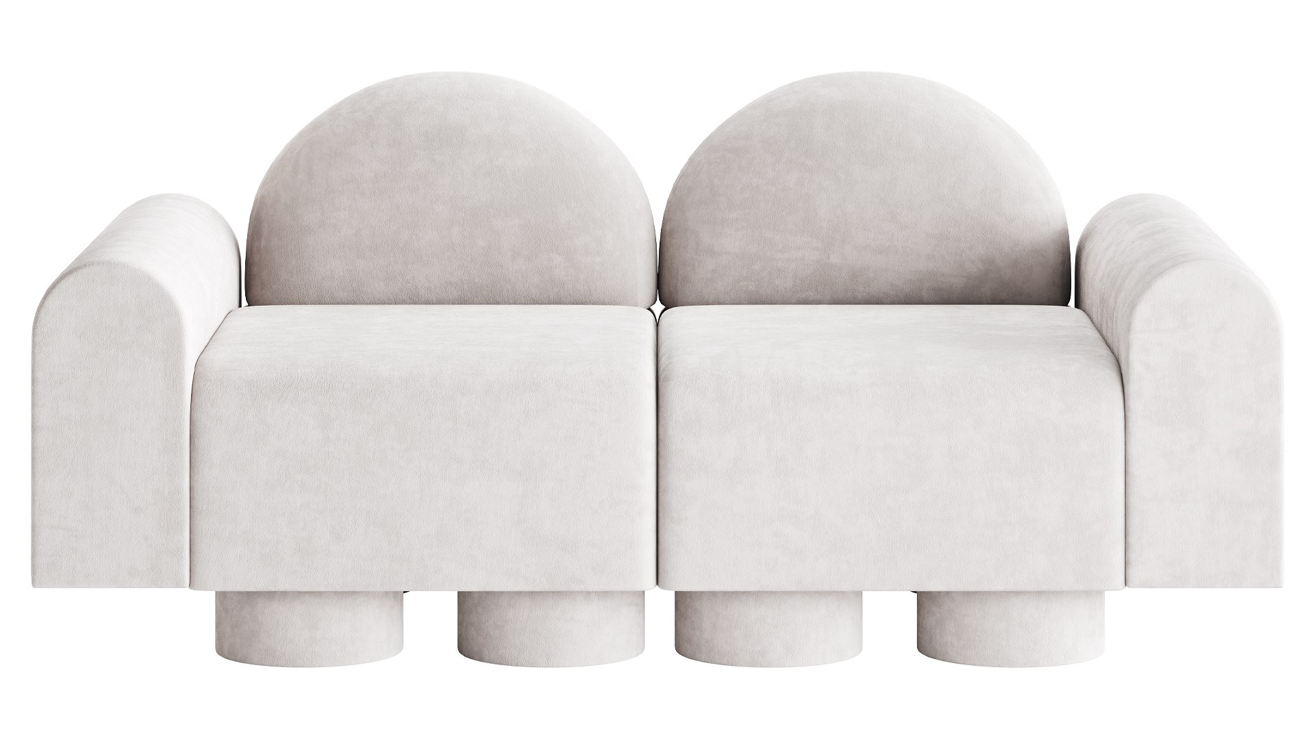 3D MILLESIME 2P SOFA - TurboSquid 2248239