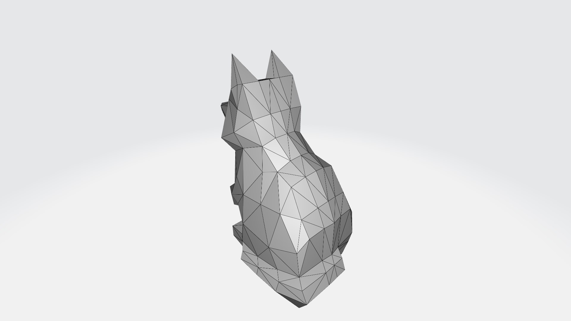Low Poly Raccoon 3D Model - TurboSquid 2348015
