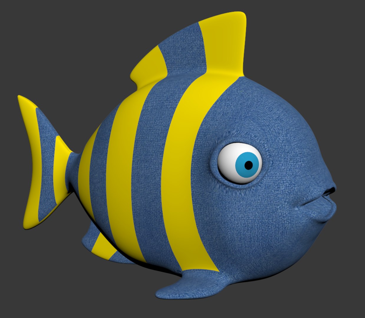 fish toy 3d max
