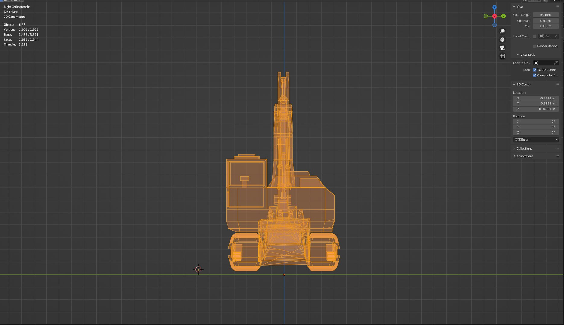 Constraction Machines Game Assets Low Poly Models 3D Model - TurboSquid ...