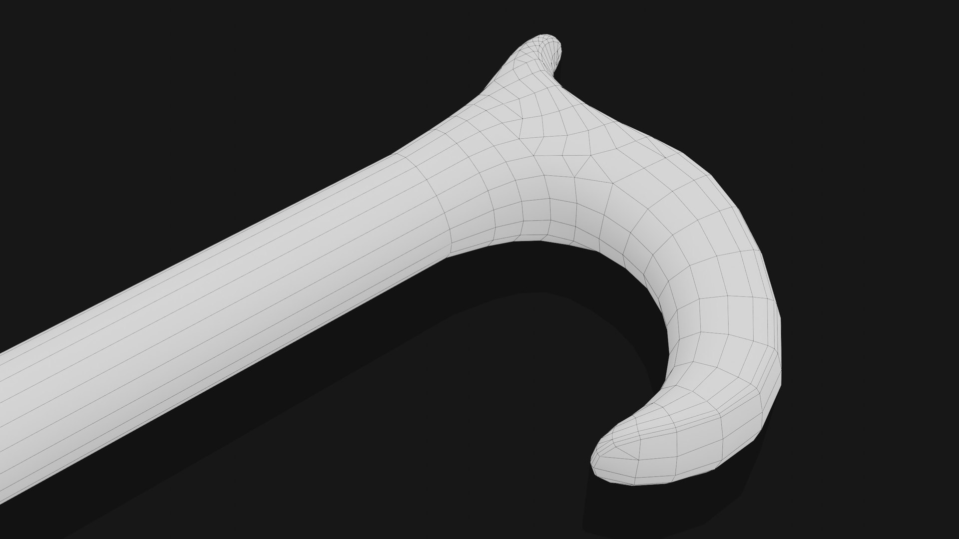 3D Wooden Walking Stick - TurboSquid 2078642