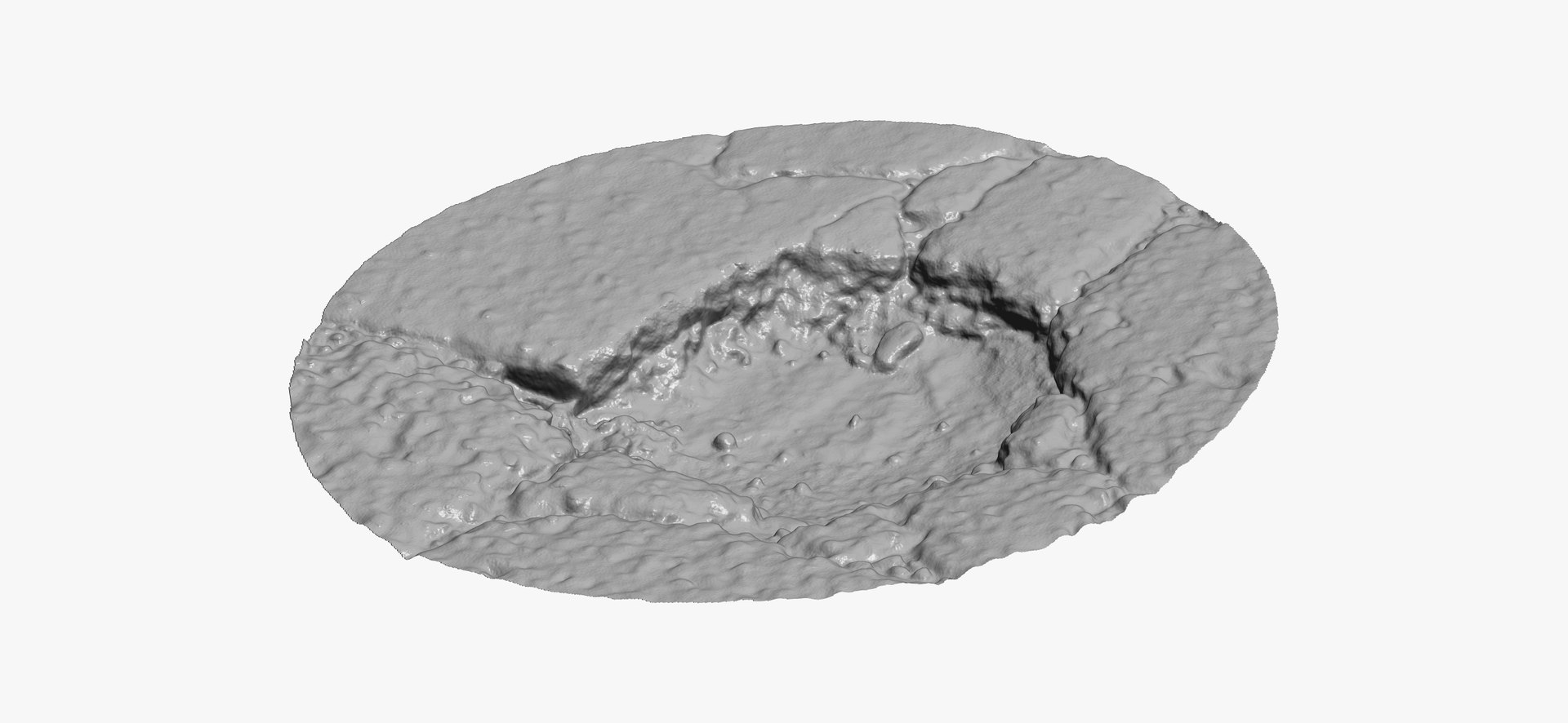 3D Pothole 06 RAW Scan Model - TurboSquid 1957052
