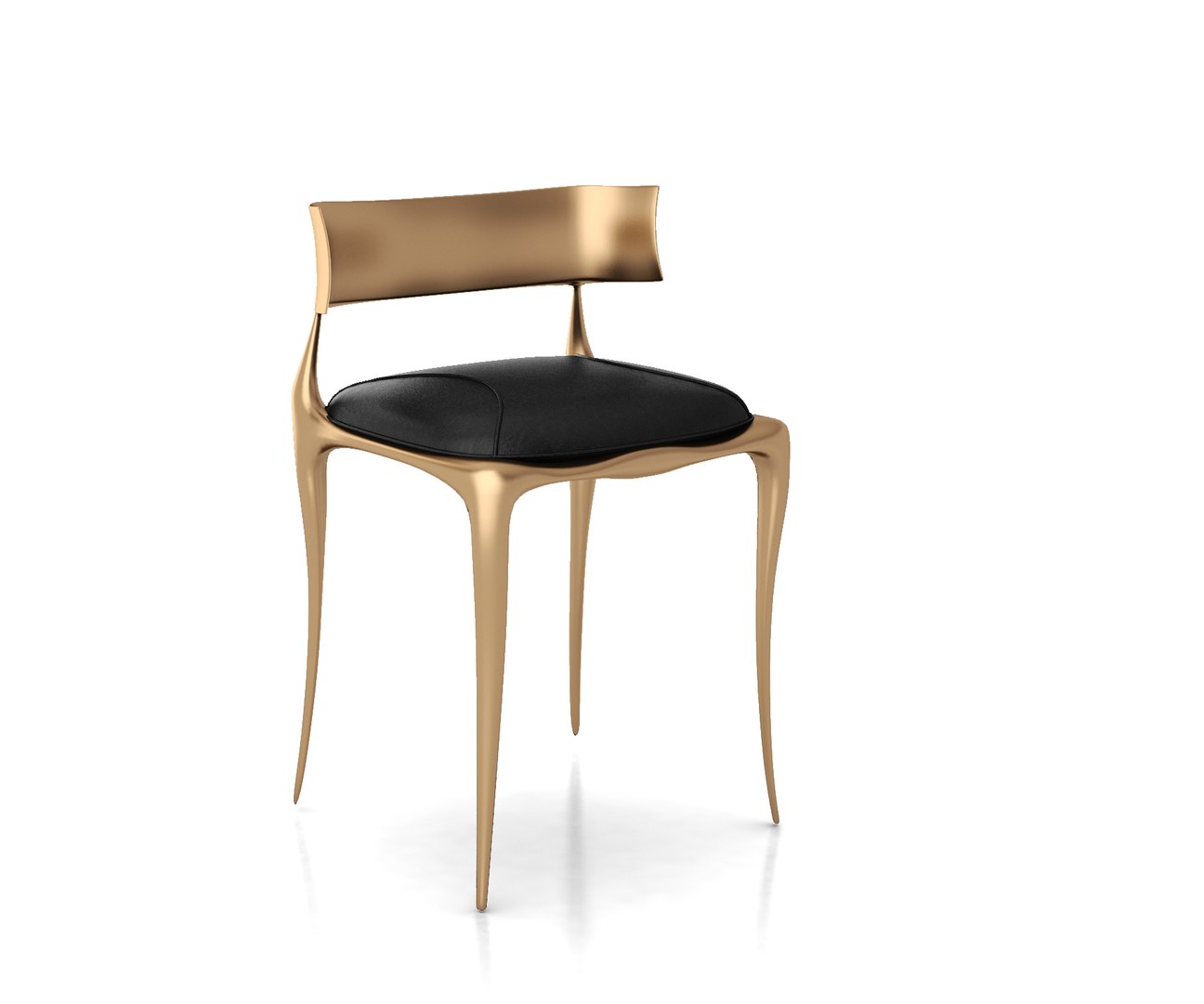 Aria Chair Bronze 3D Model - TurboSquid 1533833