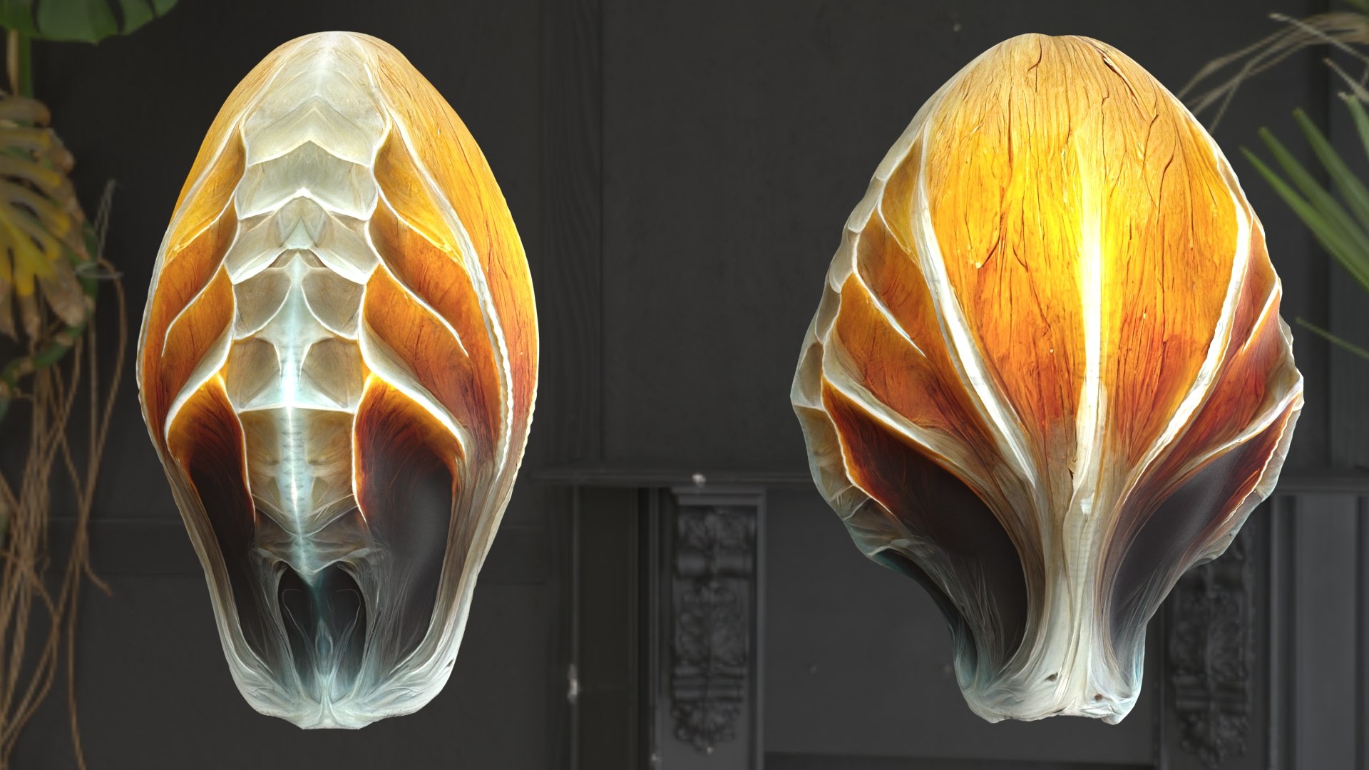 Shell Alien Egg 3D model - TurboSquid 1984350