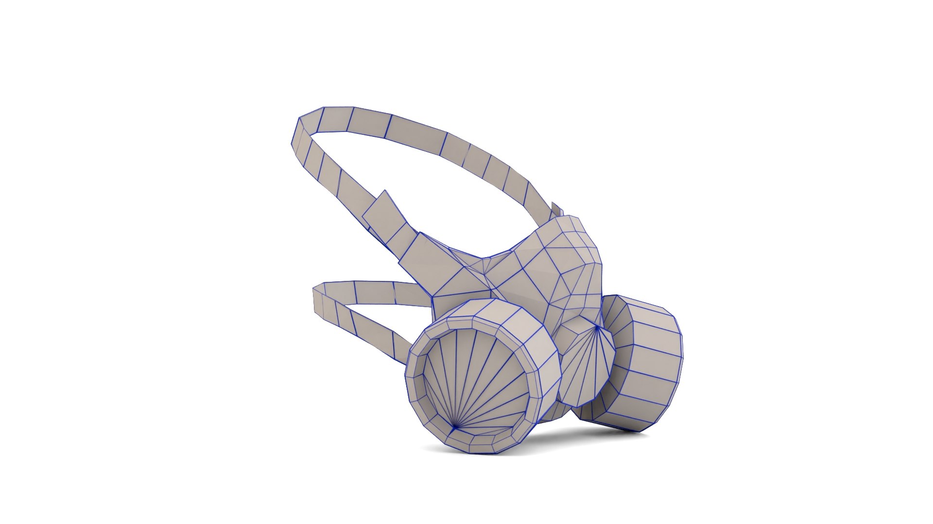 White Double Filters Half Face Mask 3D Model 3D - TurboSquid 2218124