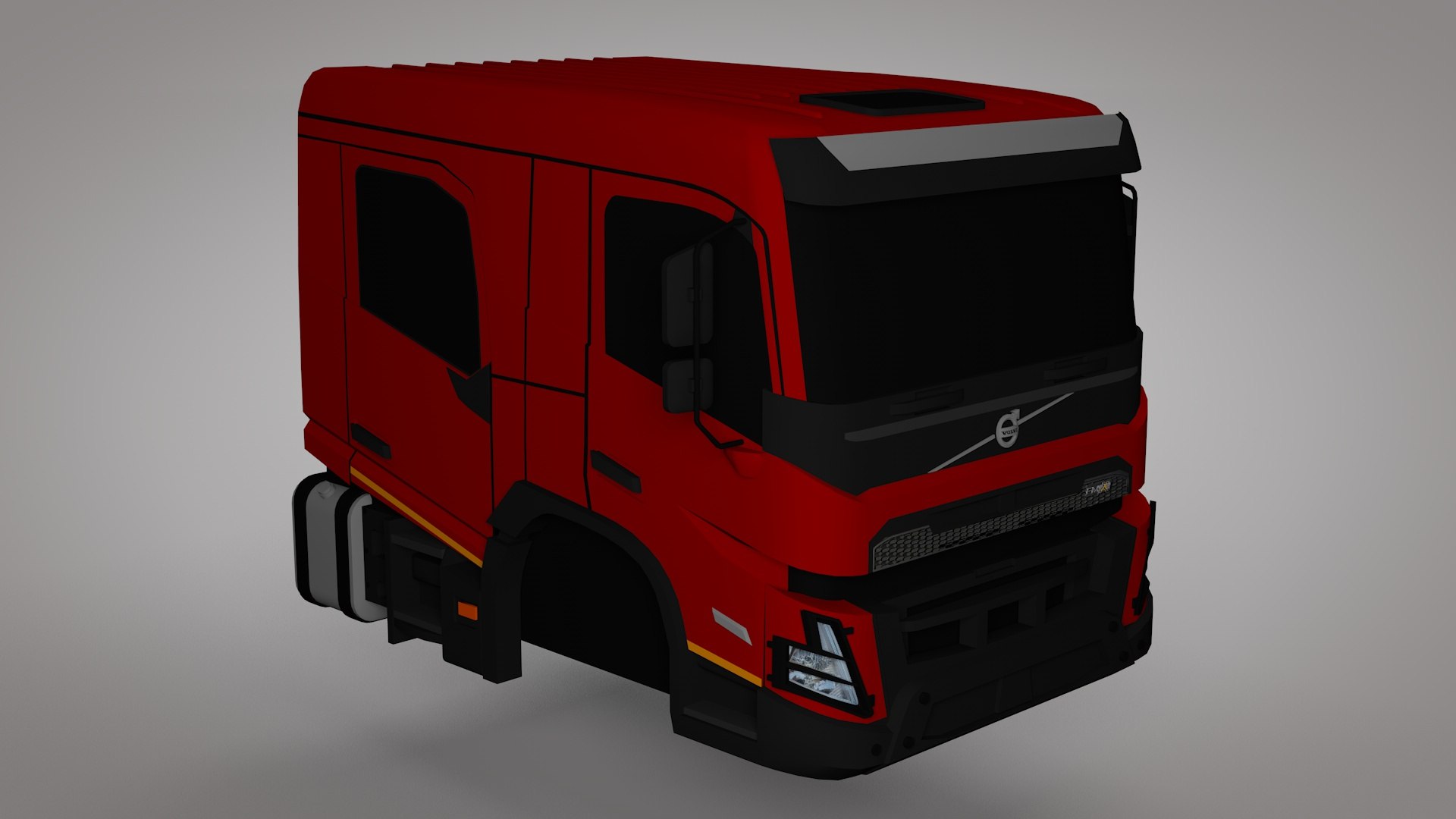 Volvo FMX Crew Cab 3D Model - TurboSquid 2105523