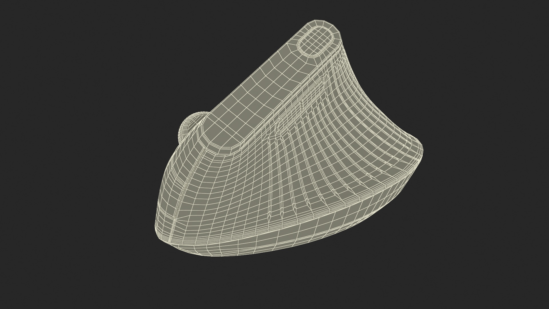 3D Model Wireless Mouse Vertical White - TurboSquid 2190262