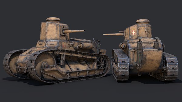 3D fiat 3000 light tank model - TurboSquid 1449463