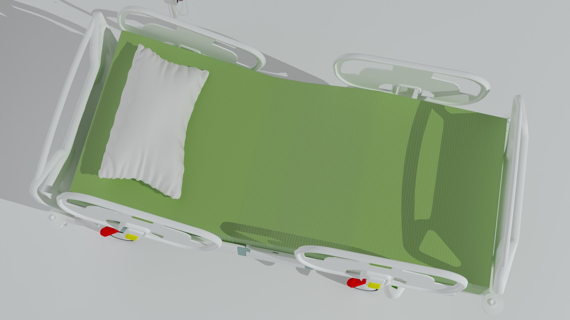 Intensive Care Bed 6 3D Model - TurboSquid 2137389