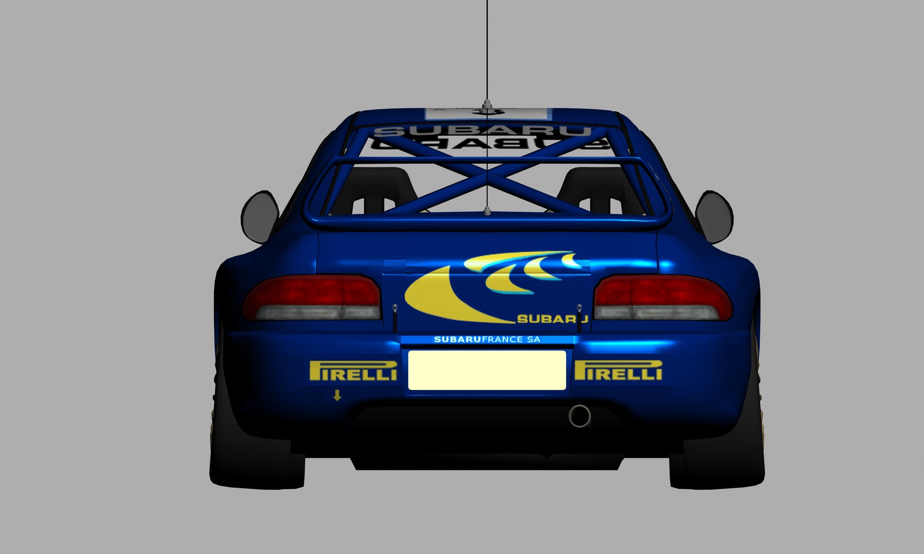 Subaru Impreza 1999 3D Model - TurboSquid 1260938