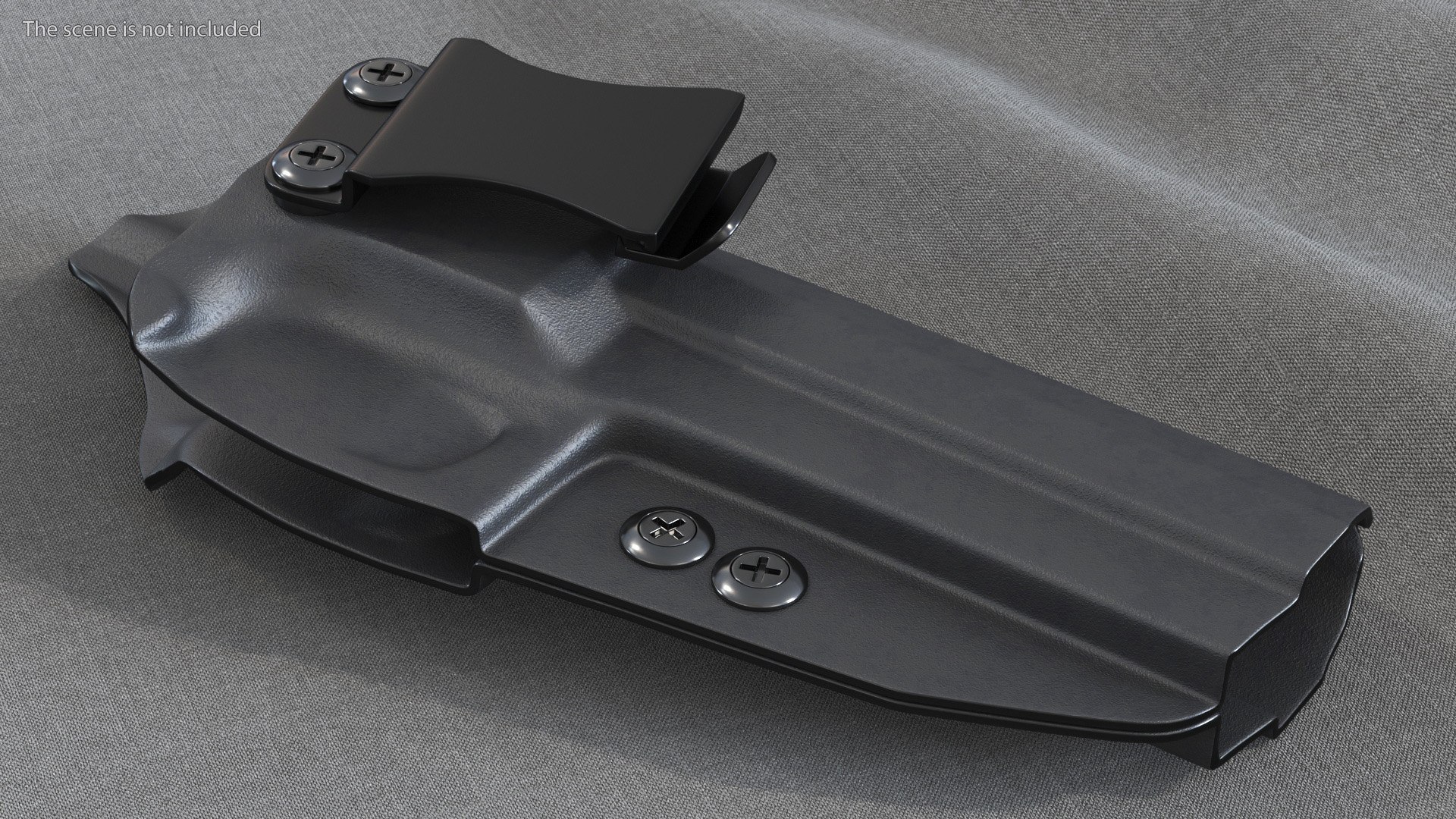 3D Holster Beretta Kydex Black Model - TurboSquid 2028914