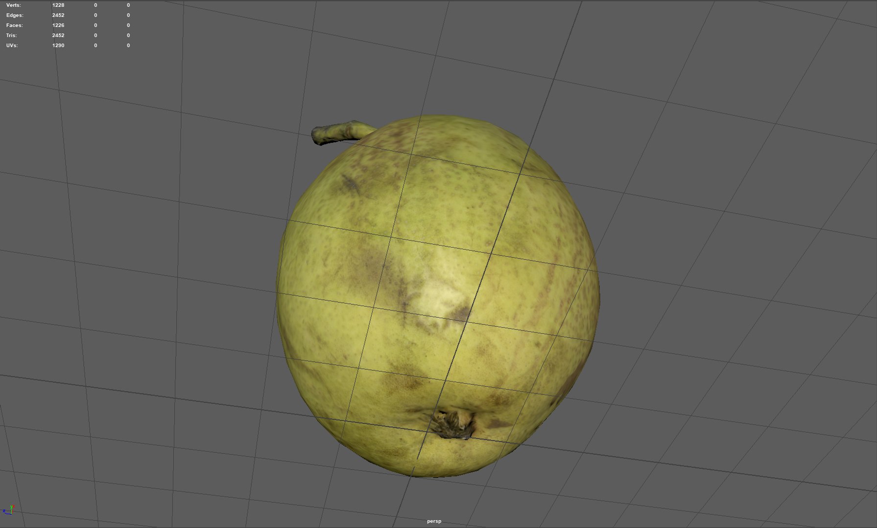 Conference Pear Model - TurboSquid 1820074